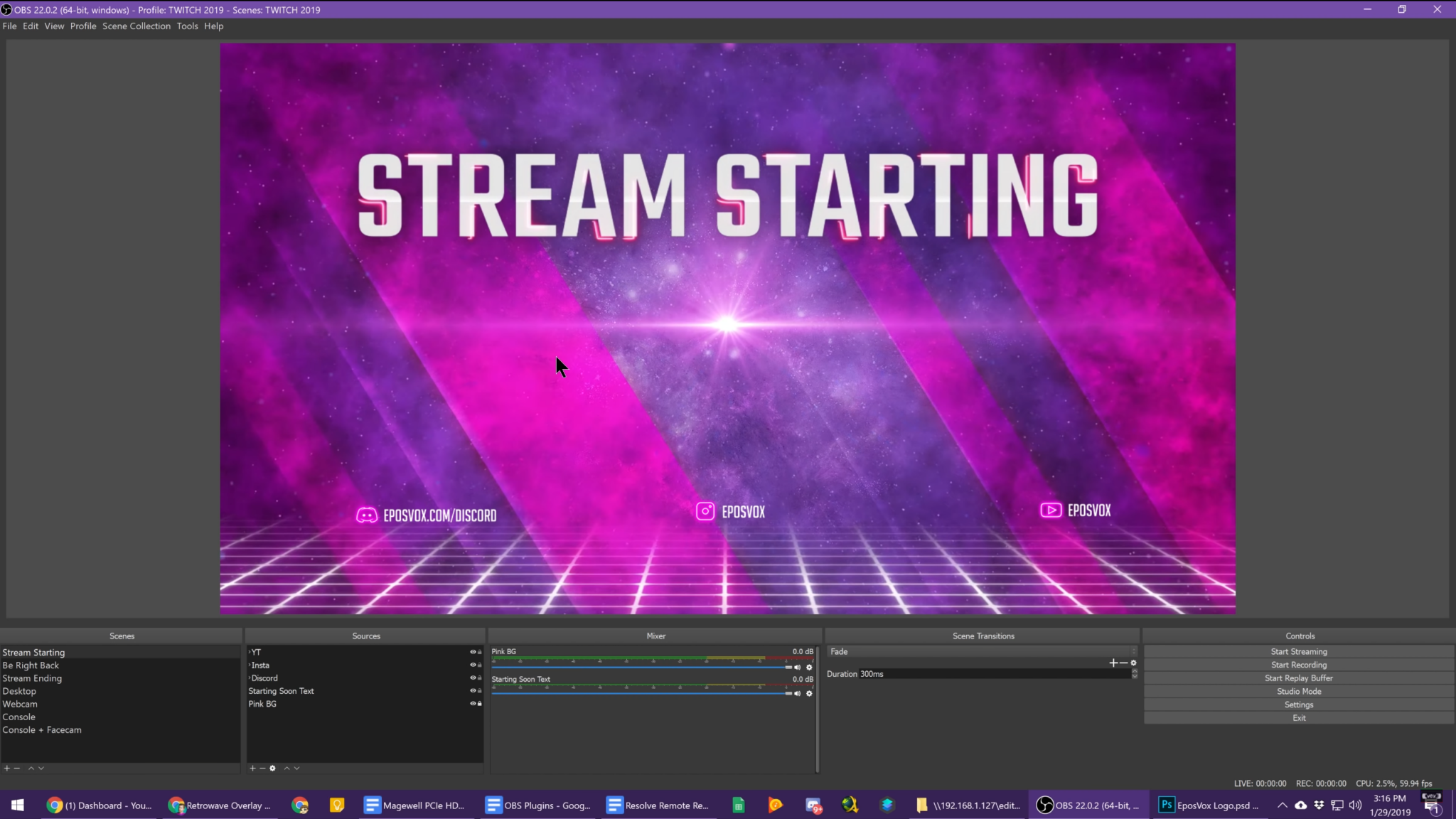 How to build a complete live stream layout: Start to Finish (COMPLETE ...
